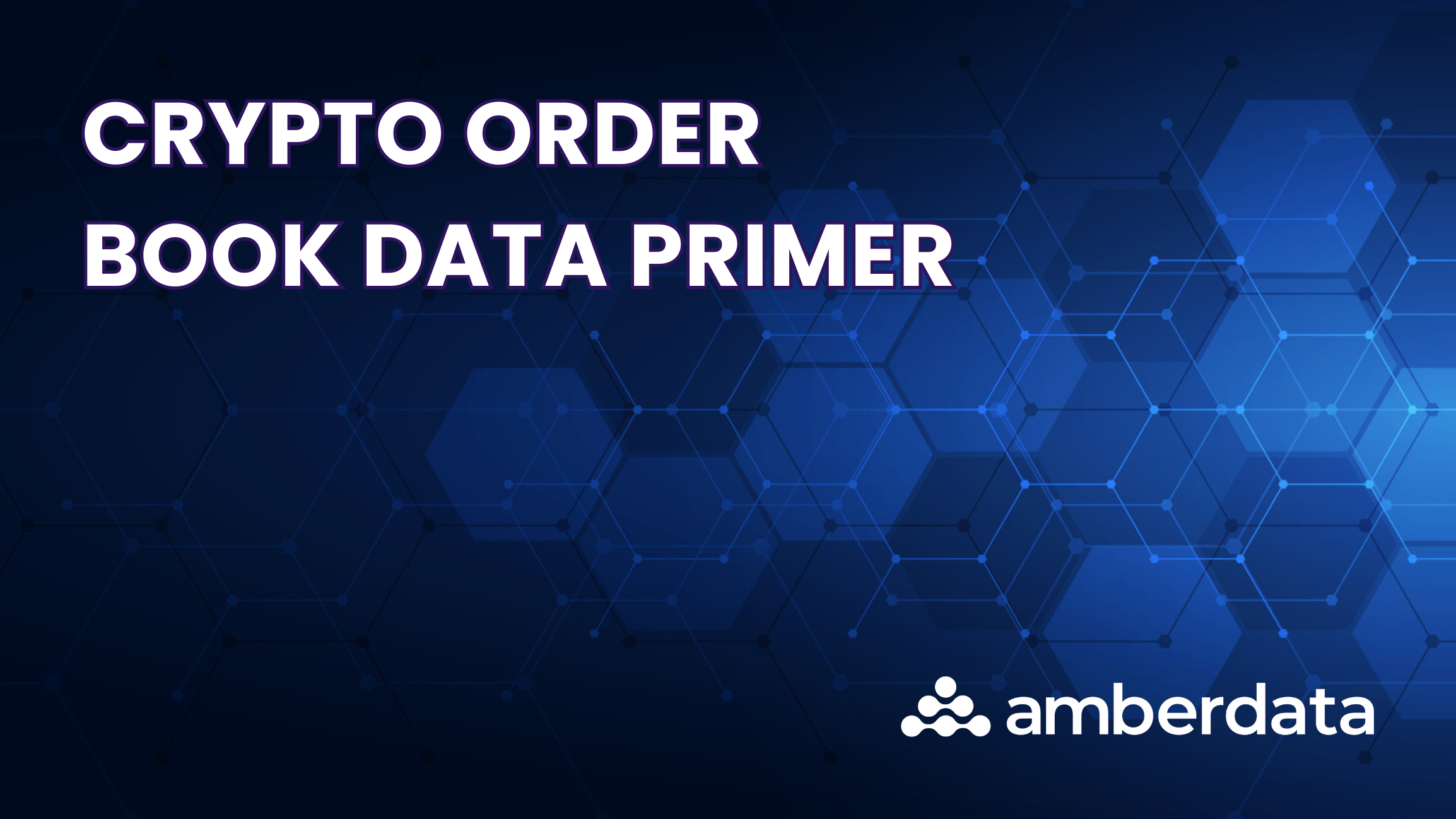 Crypto Order Book Data Primer